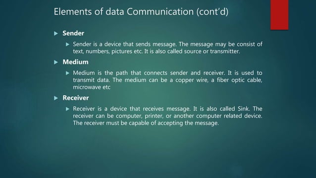Data Communication & Networks | PPT | Free Download
