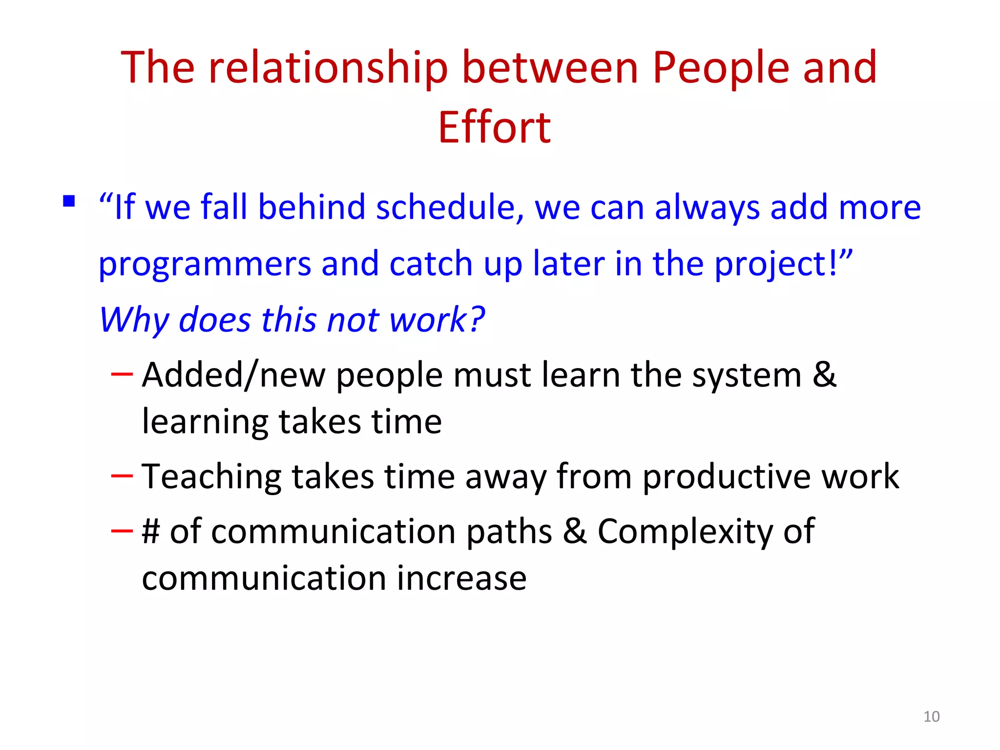 Software Engineering (Project Scheduling) | PPT