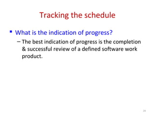 Software Engineering (Project Scheduling) | PPT