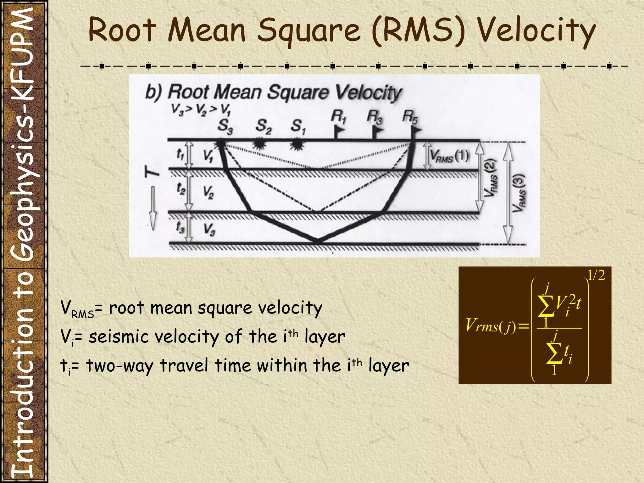 ÖNCEL AKADEMİ: INTRODUCTION TO GEOPHYSICS | PPT