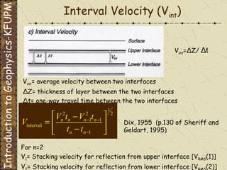 ÖNCEL AKADEMİ: INTRODUCTION TO GEOPHYSICS | PPT