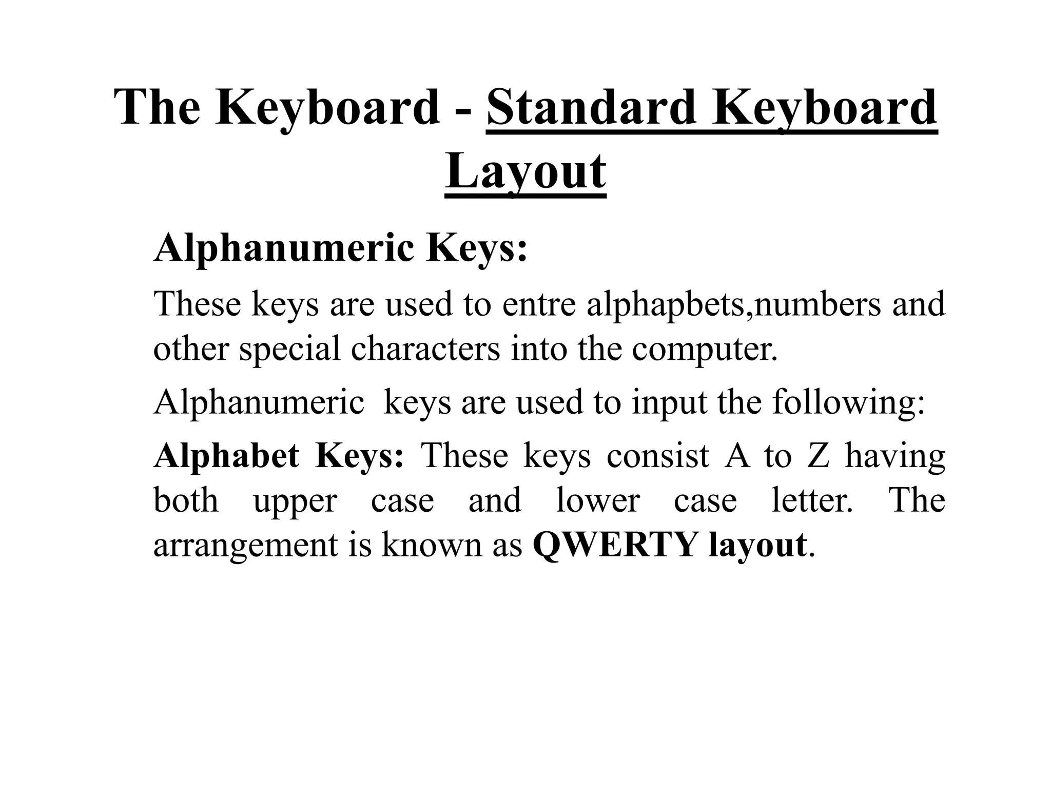 Inputoutput Devices • Input Devices • Types Of Input Devices Ppt