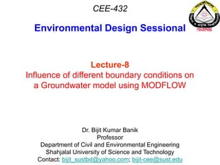 Boundary conditions in groundwater modeling | PDF