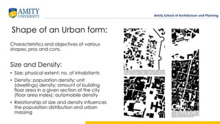 Perception of Urban Space Shape of an Urban Form | PDF