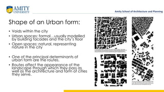 Perception of Urban Space Shape of an Urban Form | PDF