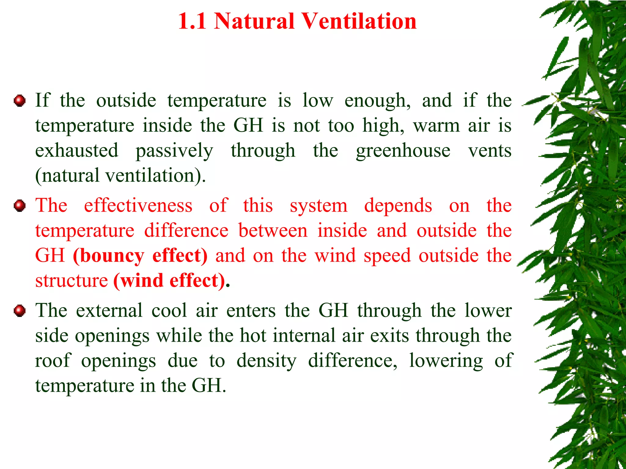 COOLING AND HEATING OF GREENHOUSE | PDF