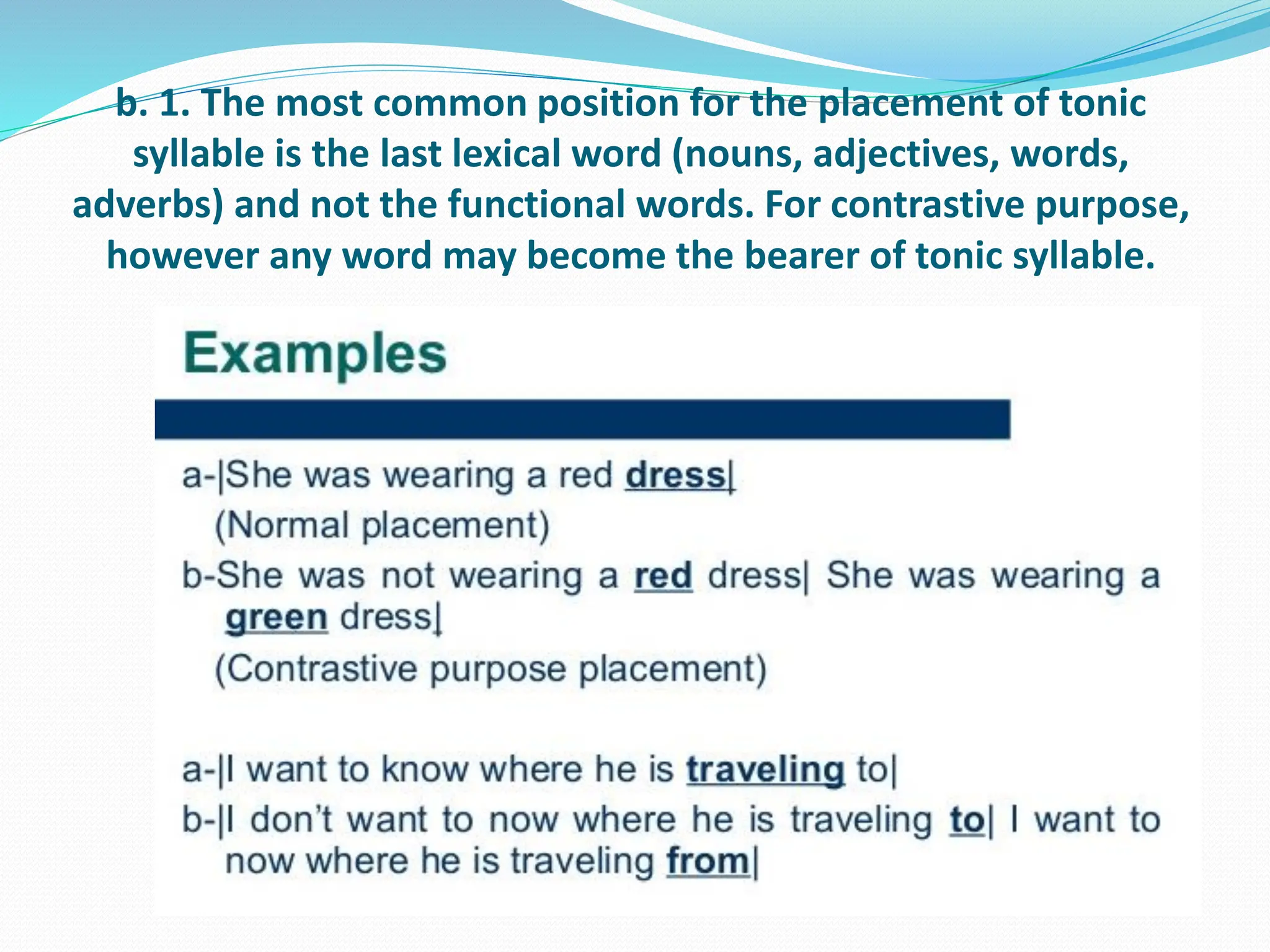 Lecture 8. Intonation definition, rules of intonation | PDF