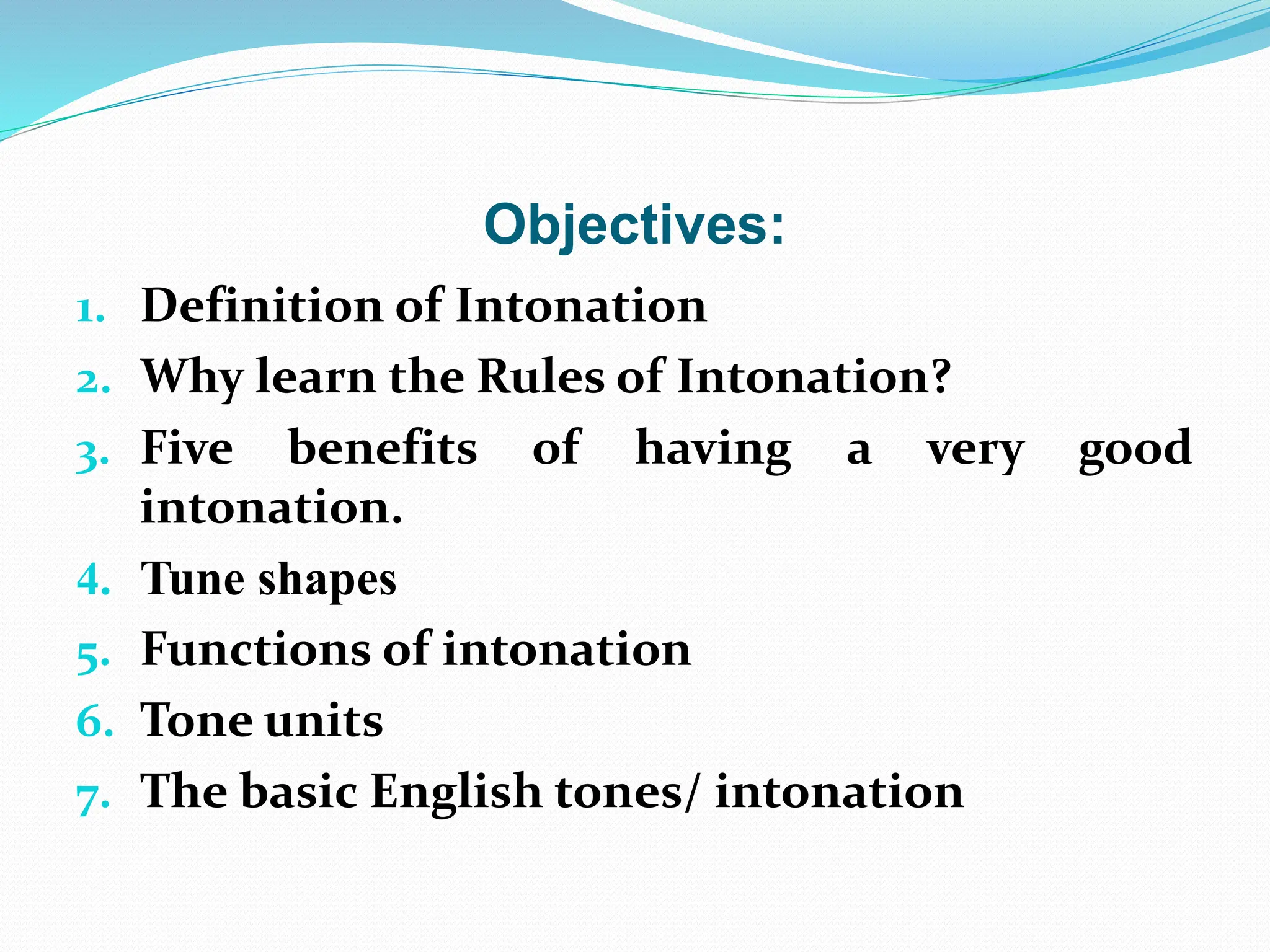 Lecture 8. Intonation definition, rules of intonation | PDF