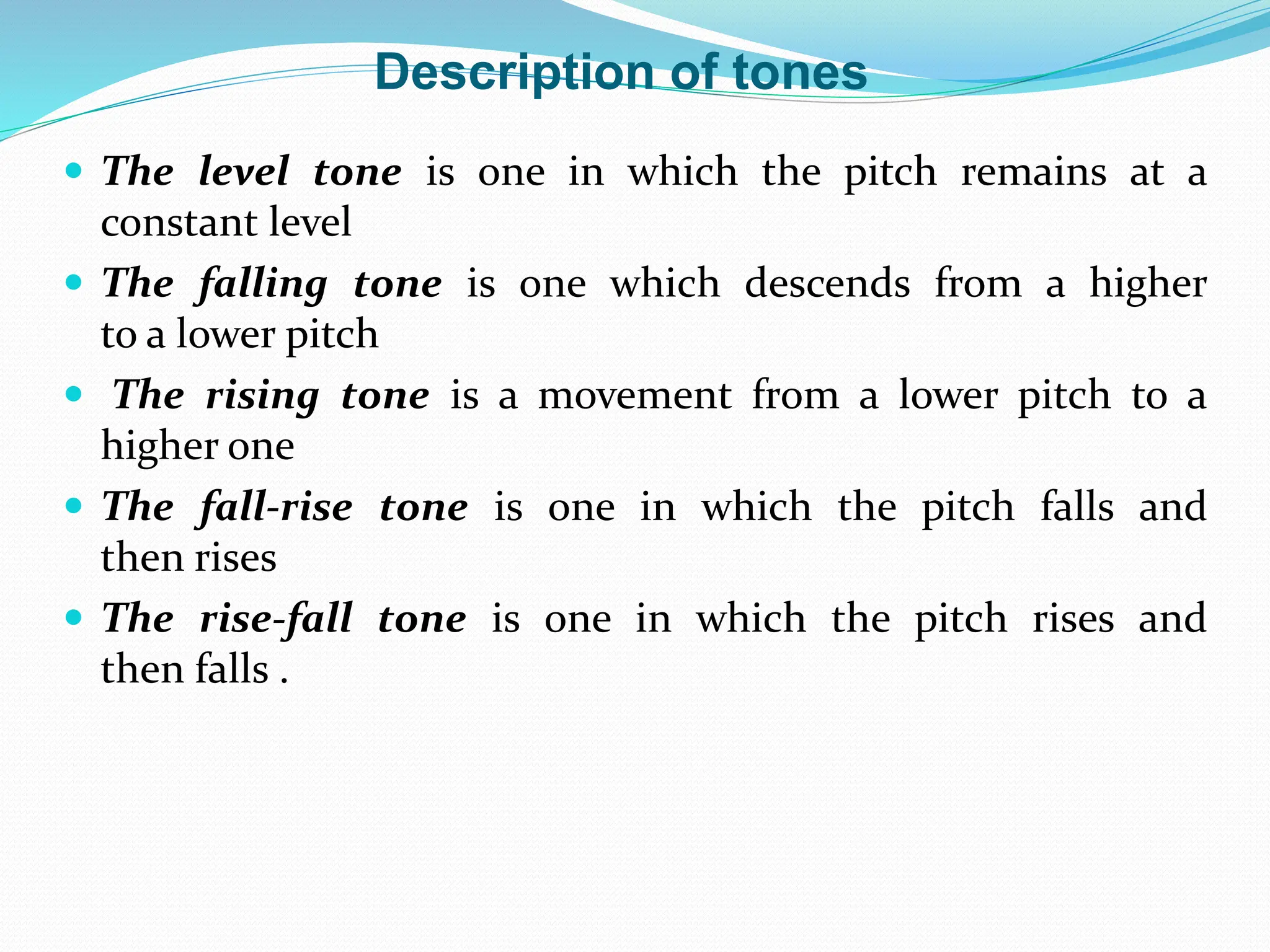 Lecture 8. Intonation definition, rules of intonation | PDF