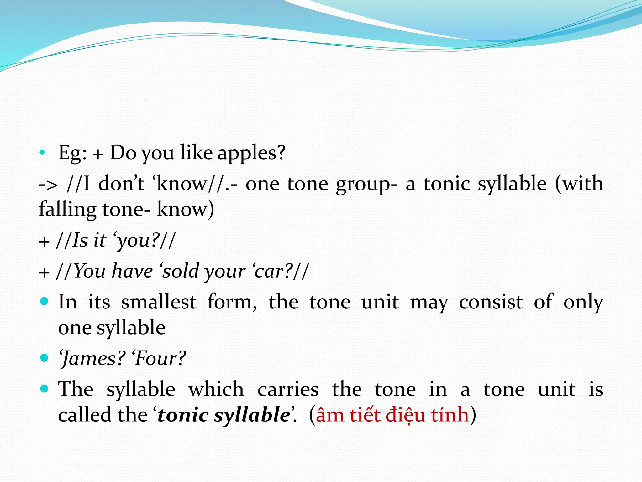 Lecture 8. Intonation definition, rules of intonation | PPT