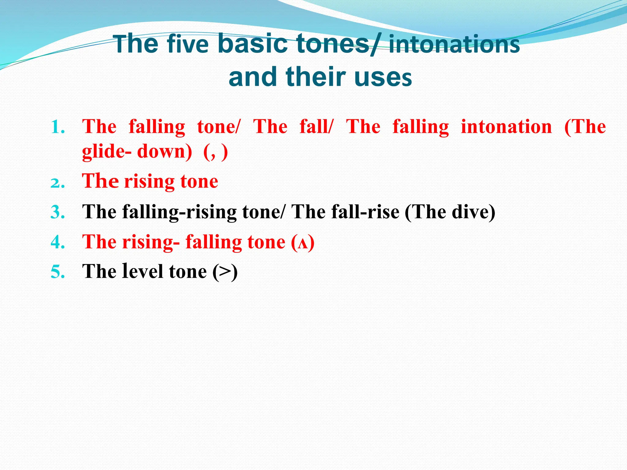 Lecture 8. Intonation definition, rules of intonation | PDF