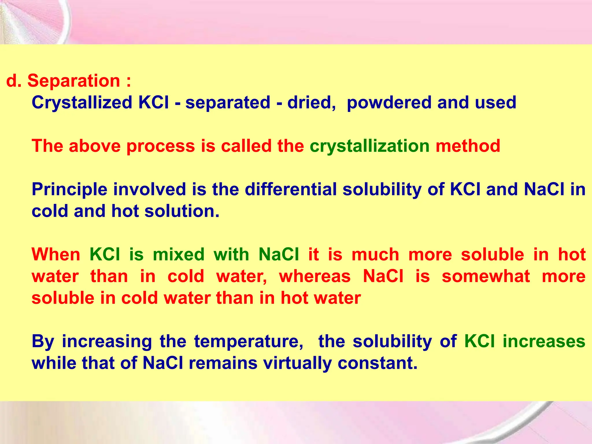 Lecture 8.ppt k fertilizers - MOP and SOP | PPT