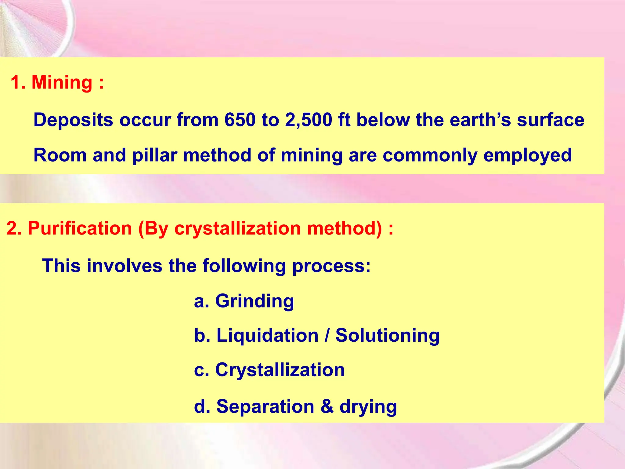 Lecture 8.ppt k fertilizers - MOP and SOP | PPT