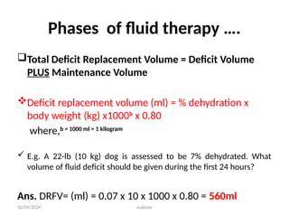 Lecture 8. Fluid and Electrolyte Therapy.pptx | Free Download