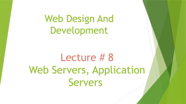 Lecture number 8 web technologies .pptx