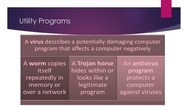 Operating system and utility program LECTURE 8.pptx