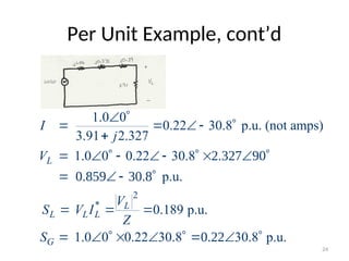 Lecture_8 transformer per unit analysis in power system | PPT