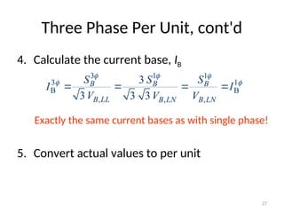 Lecture_8 transformer per unit analysis in power system | PPT
