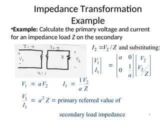 Lecture_8 transformer per unit analysis in power system | PPT