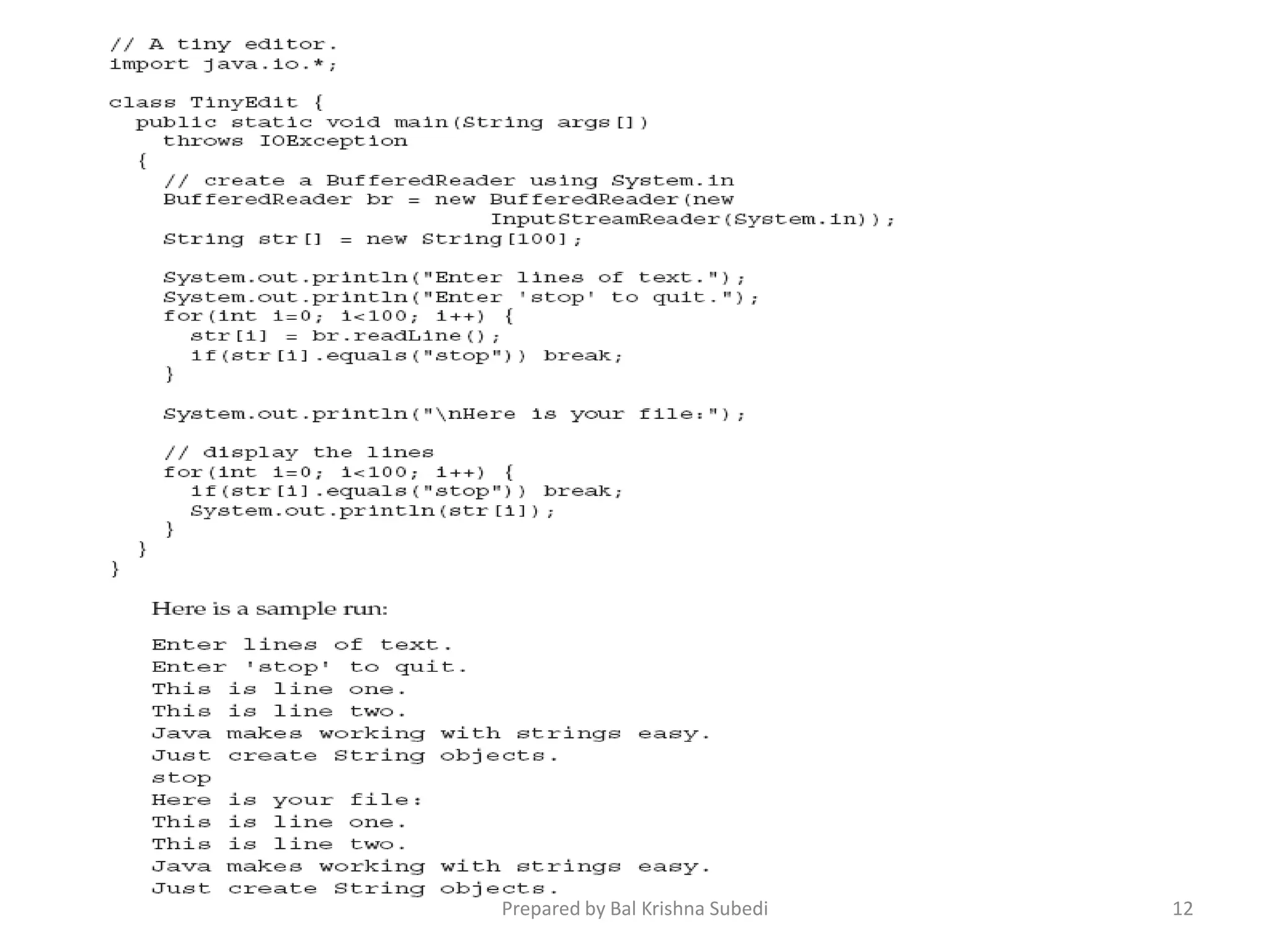 lecture8.pdf_Java Programming note for BCA, B.Sc. CSIT and BIT and BE | PPT