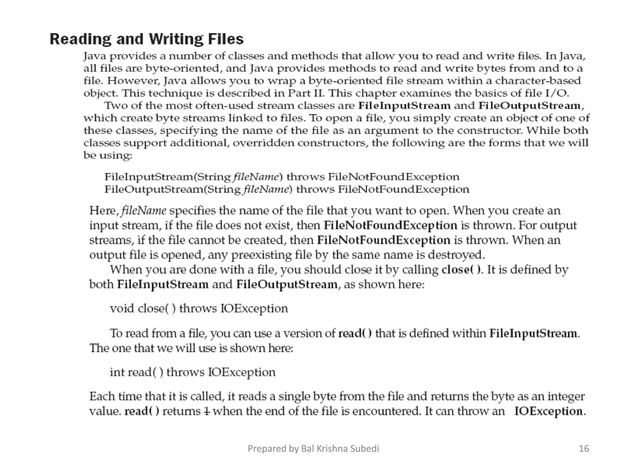 lecture8.pdf_Java Programming note for BCA, B.Sc. CSIT and BIT and BE | PPT