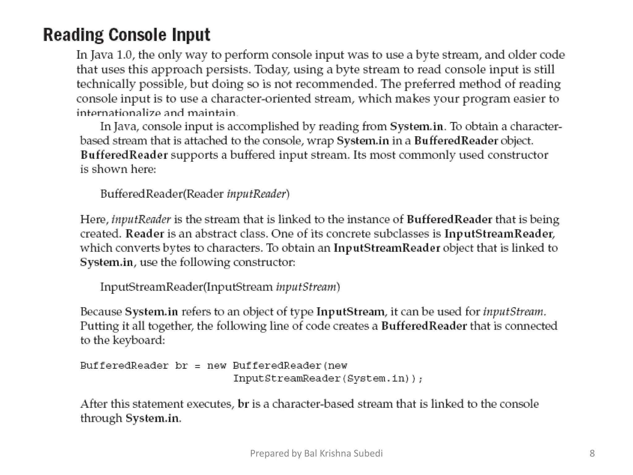 lecture8.pdf_Java Programming note for BCA, B.Sc. CSIT and BIT and BE | PPT