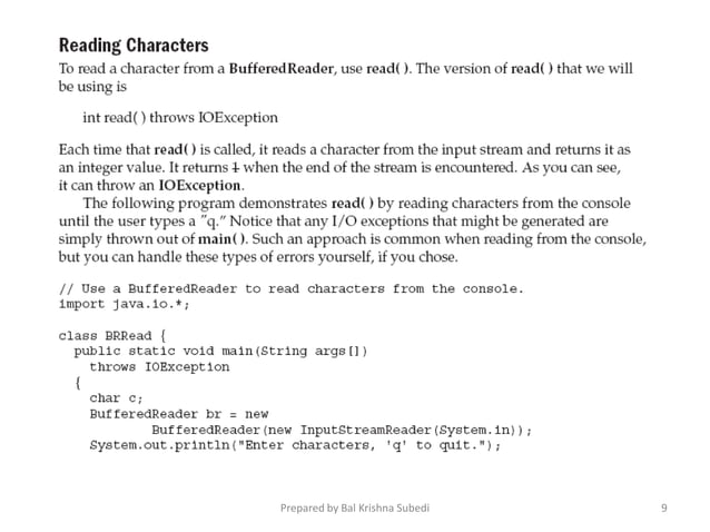 lecture8.pdf_Java Programming note for BCA, B.Sc. CSIT and BIT and BE | PPT