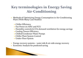 Energy Efficient Air Conditioning System | PDF
