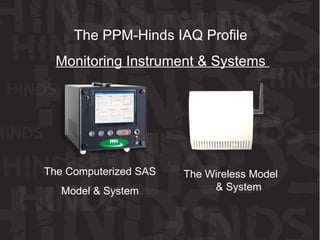 Lecture 8 Automatic and Continuous Monitoring of IAQ | PPT