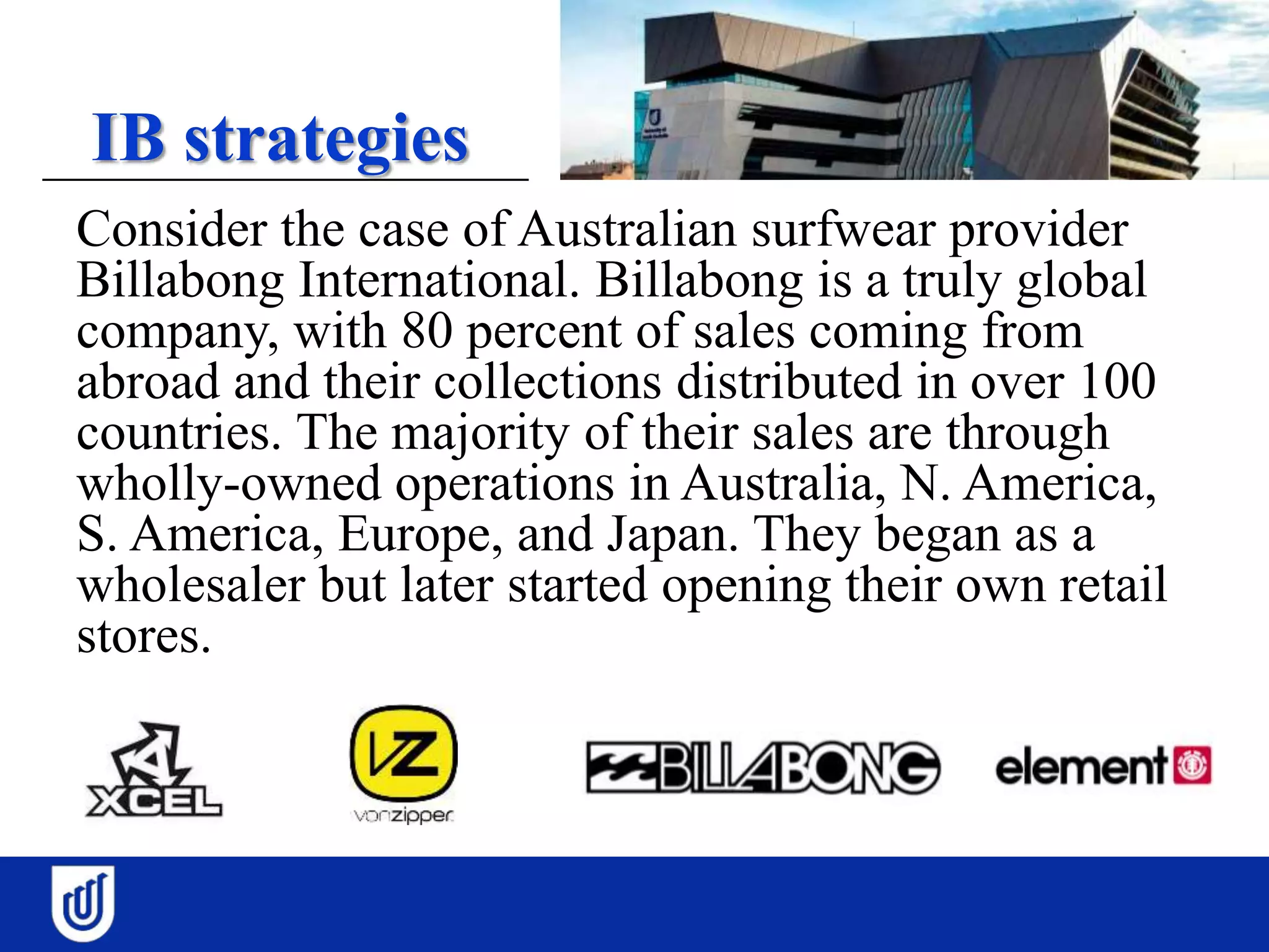 BUSS2067 - Lecture 8 - Global Strategic Structure | PPT