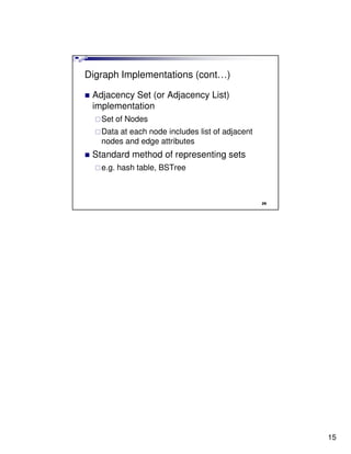 Lecture8 data structure(graph) | PDF