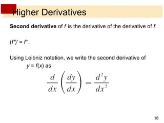 Lecture 8 derivative rules | PPT