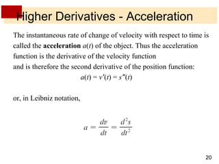 Lecture 8 derivative rules | PPT