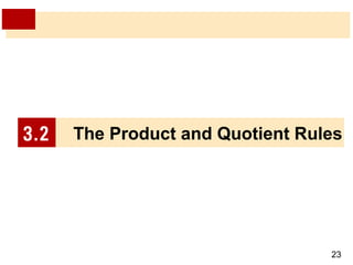 Lecture 8 derivative rules | PPT