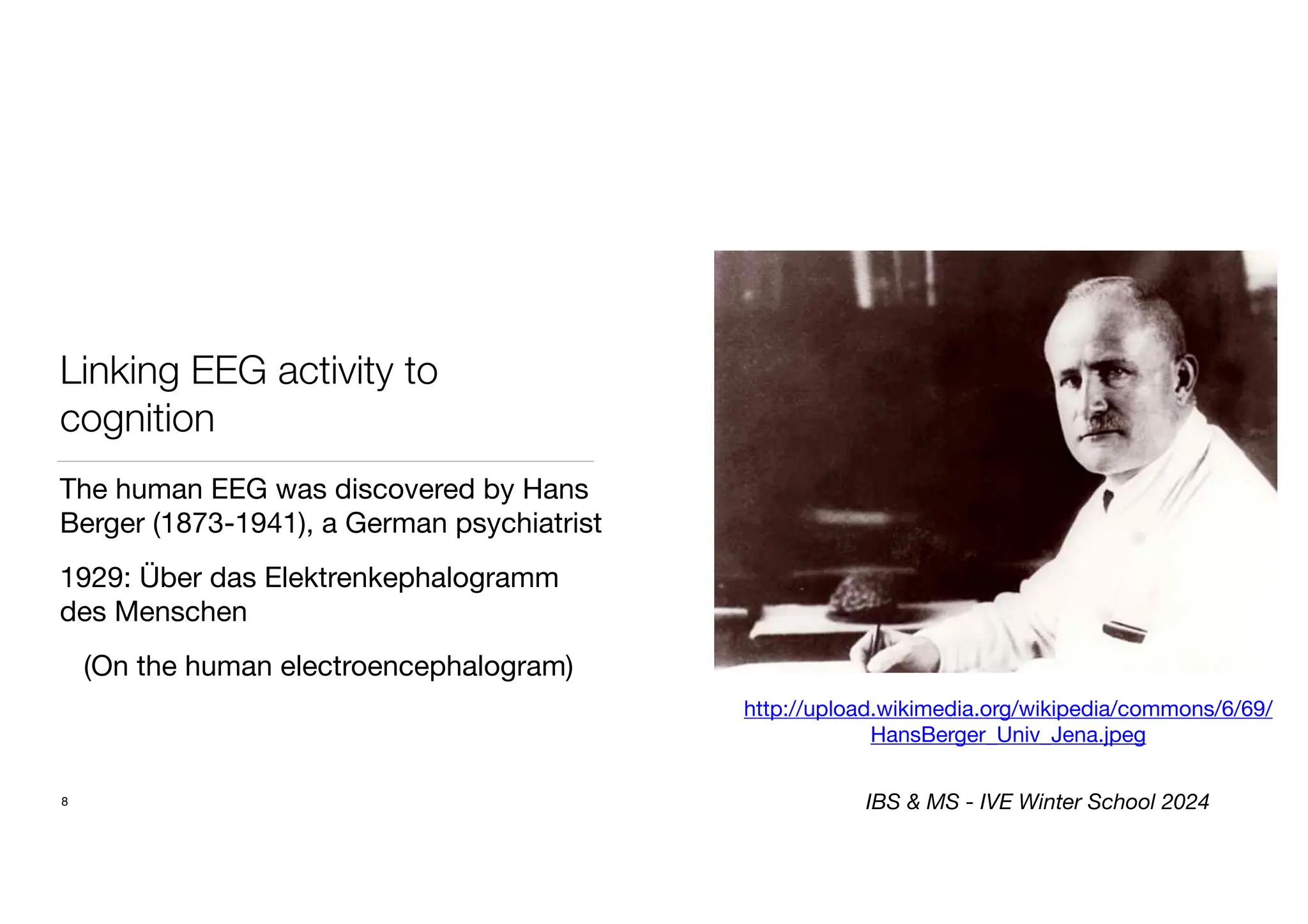 IVE 2024 Short Course - Lecture 8 - Electroencephalography (EEG) Basics | PPT