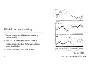 IVE 2024 Short Course - Lecture 8 - Electroencephalography (EEG) Basics ...