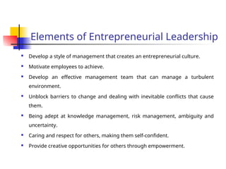 Lecture 8 - Entrepreneurial Leadership.ppt
