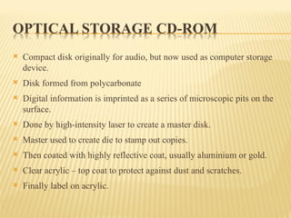 Lecture 8 - External Memory Of a computer architecture | PPT