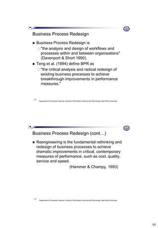 Lecture 8 (information systems and strategy planning) | PDF | Business ...