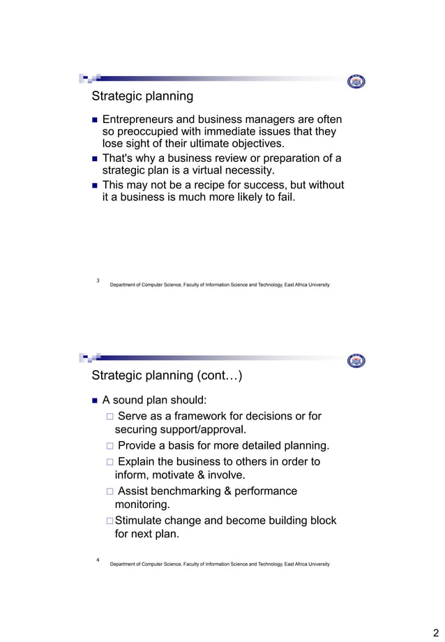 Lecture 8 (information systems and strategy planning) | PDF | Business ...