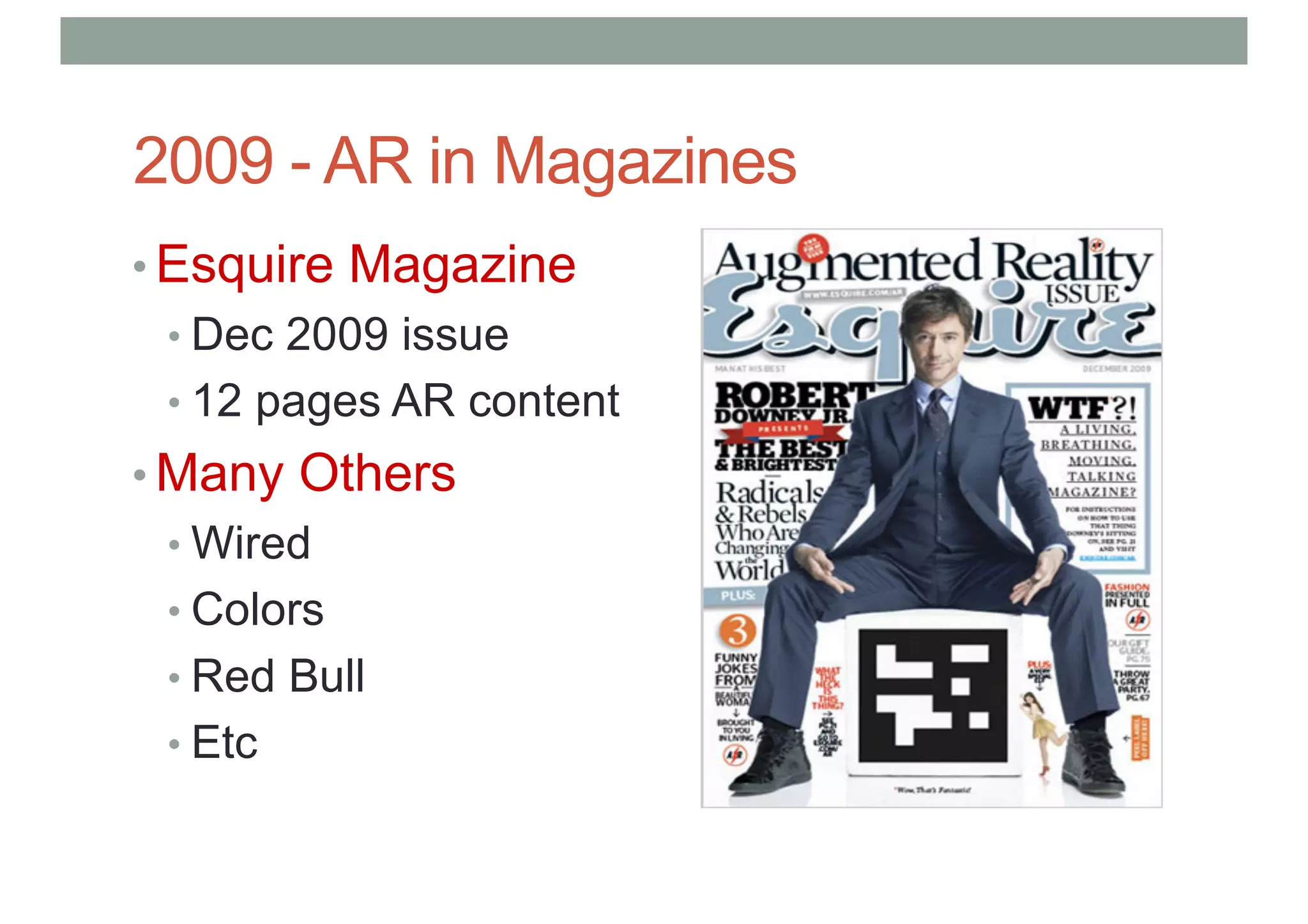 Lecture 8 Introduction to Augmented Reality | PDF