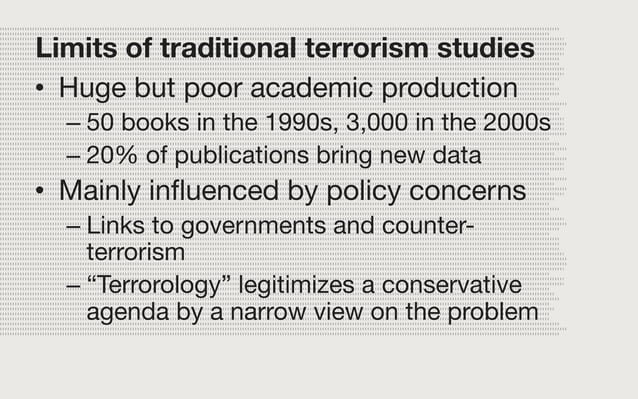 Lecture 8 - Terrorism, radicalisation and political violence | PDF ...