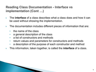 Lecture 8 Library classes | PDF | Programming Languages | Computing