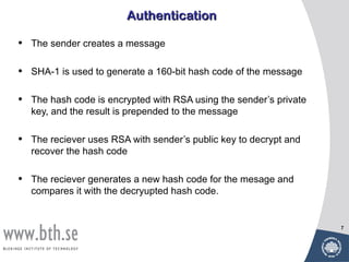 Lecture 8 mail security | PPT