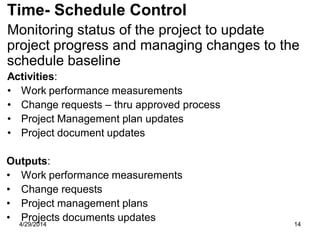 Lecture 8 monitoring & controlling (1) | PDF