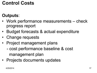 Lecture 8 monitoring & controlling (1) | PDF