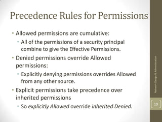 Lecture 8 permissions | PPT