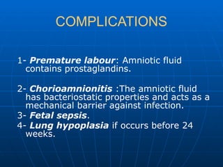Lecture 8 - Preterm Labour PROM preterm labour management | PPT