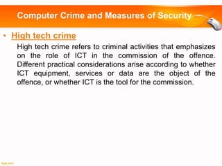 Lecture 8 privacy, security, ergonomics and the environment | PPTX