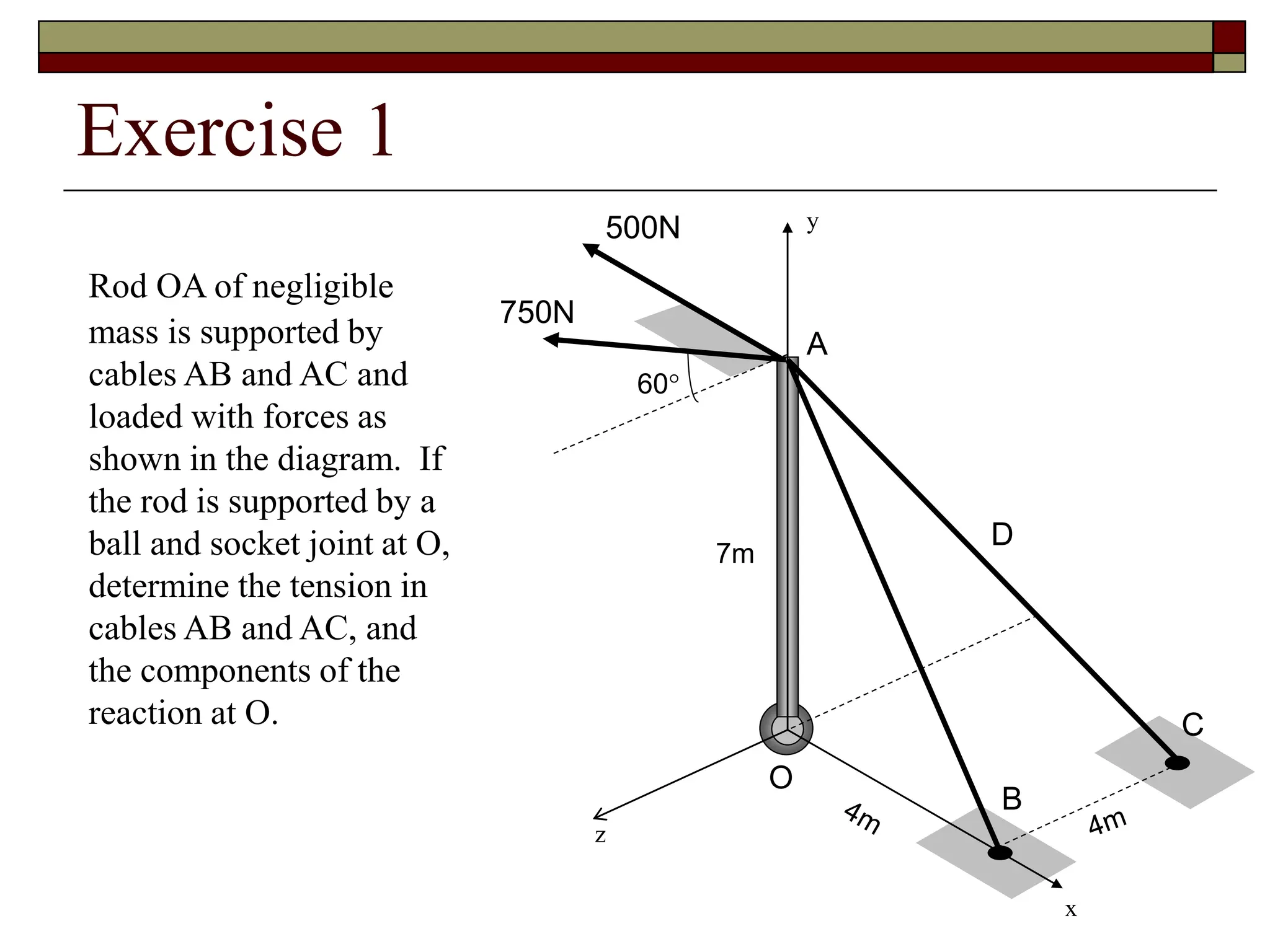 Lecture 8- Rigid Bodies- Equilibrium 3D.ppt